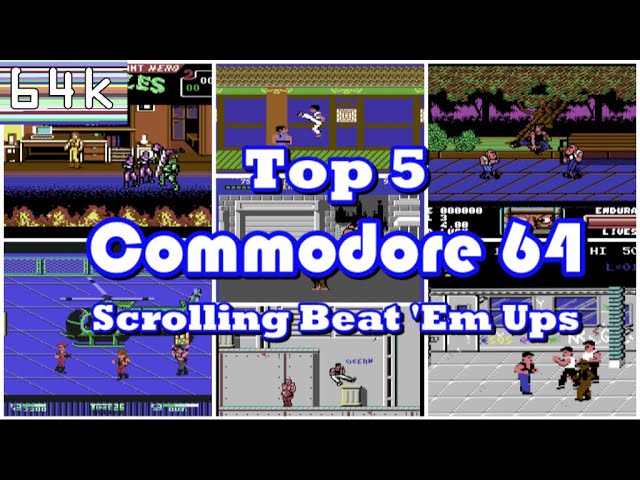 Bastichb 64k Top 5 Commodore 64 Scrolling Beat Em Ups The Oasis Bbs 